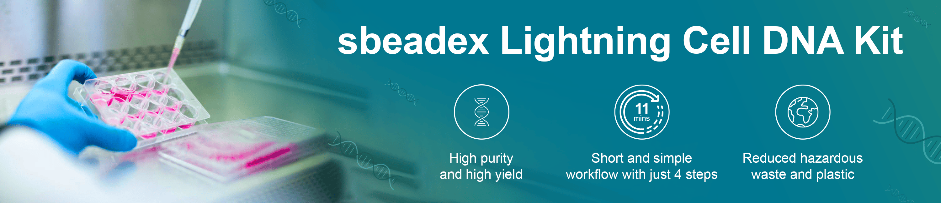 sbeadex Lightning Cell DNA kit page