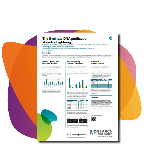 sbeadex Lightning Poster