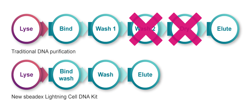 sbeadex Lightning Cell DNA kit page