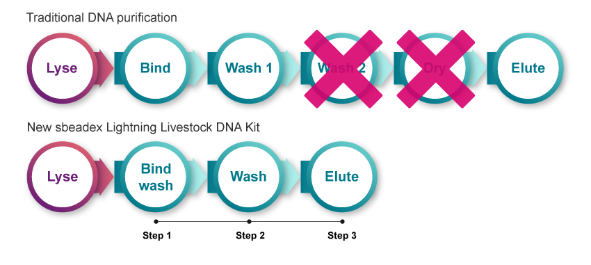 sbeadex Lightning Livestock DNA Kit page