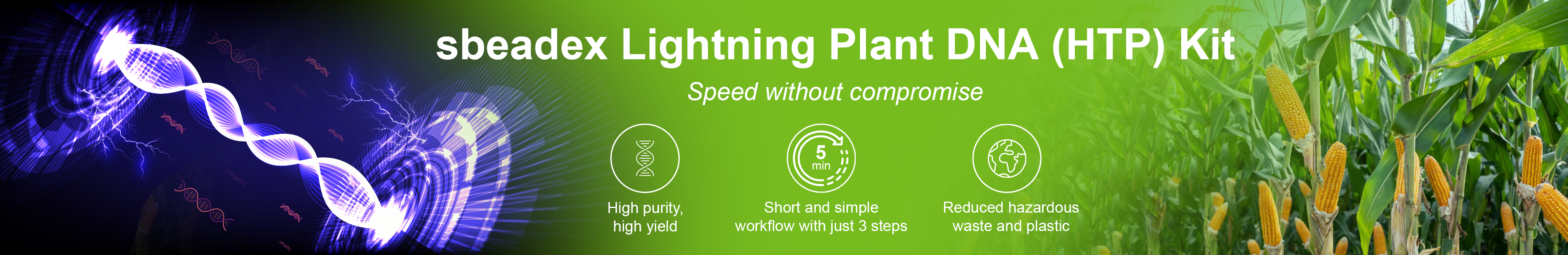 sbeadex Lightning Plant DNA Kit page